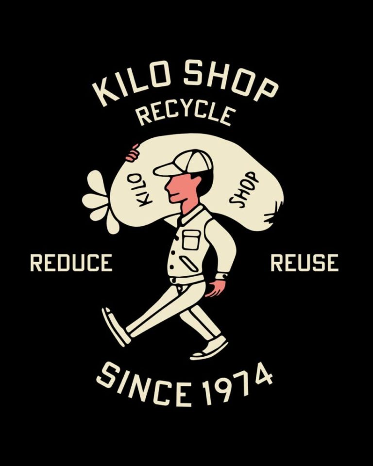 Kilo Shop Concept: Vintage Fashion by the Kilo.