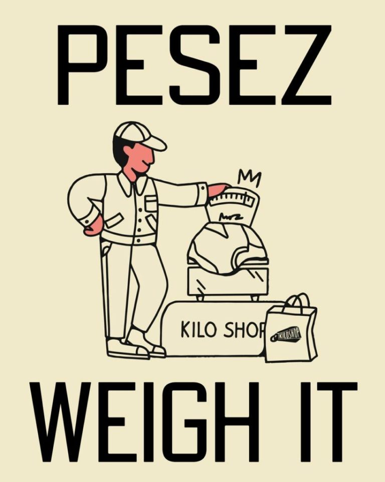 Kilo Shop Concept: Vintage Fashion by the Kilo.